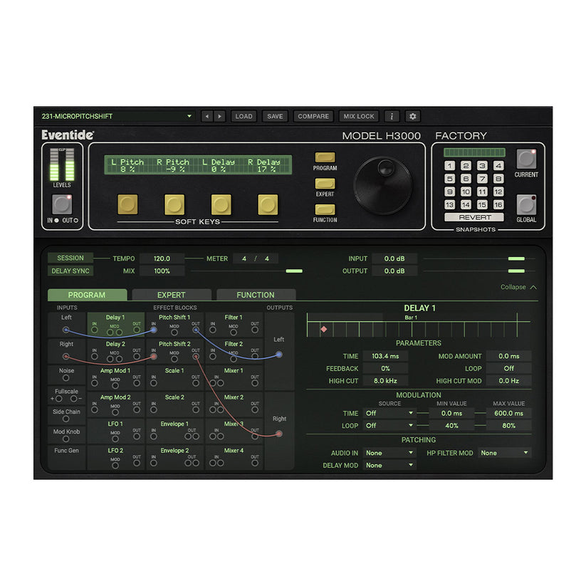 H3000 Factory Mk II | Legendary Harmonizer® VST Plugin | Eventide ...