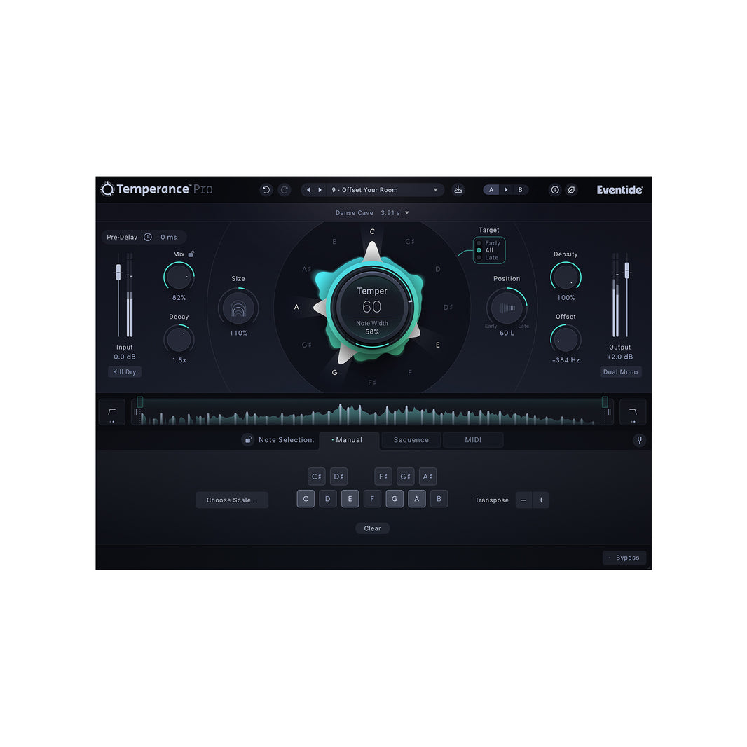 Temperance Lite | Modal Reverb VST Plug-in | Eventide Audio